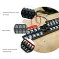 Sold 5 Sets 4 Positions Dual Row Screw Terminal Strip Blocks 4 ...