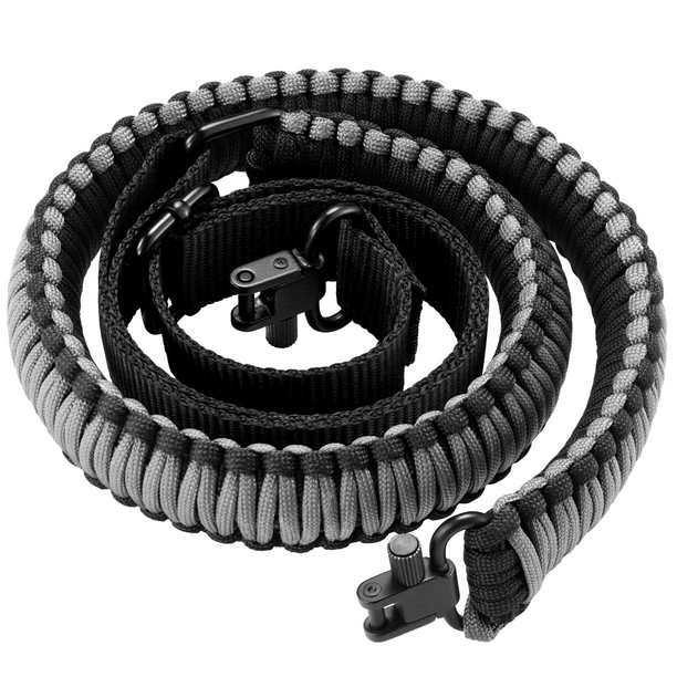 CVLIFE Rifle Sling 550 Paracord Sling 2 Point Sling with Tri-Lock ...