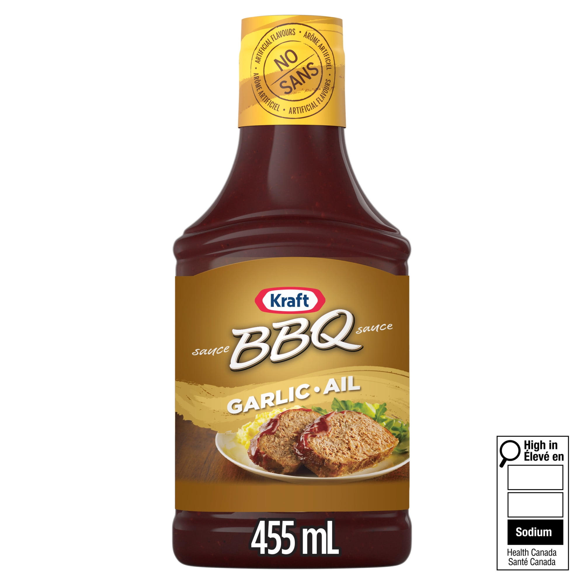 Click here for Kraft Bbq Sauce  Garlic  Casein-Free 455 Ml prices