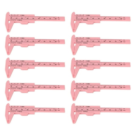 Eyebrow Vernier Caliper, Multipurpose Precise Eyebrow Measuring Ruler ...