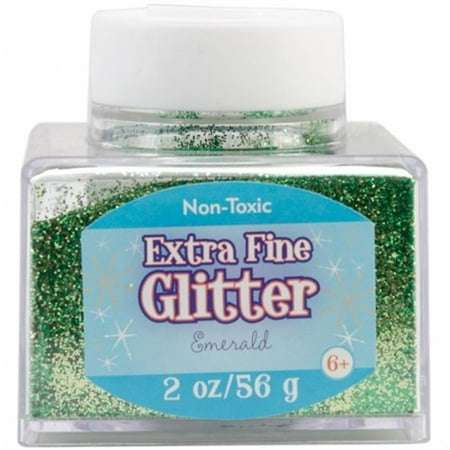 Extra Fine Glitter 2 Ounces-Emerald | Walmart Canada