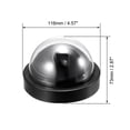 3pcs Fake Security Camera Dummy Dome CCTV with Blinking Red LED Warning ...