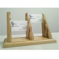 Wooden Mallet 3 Pocket Business Card Holder in Medium Oak - Walmart.com