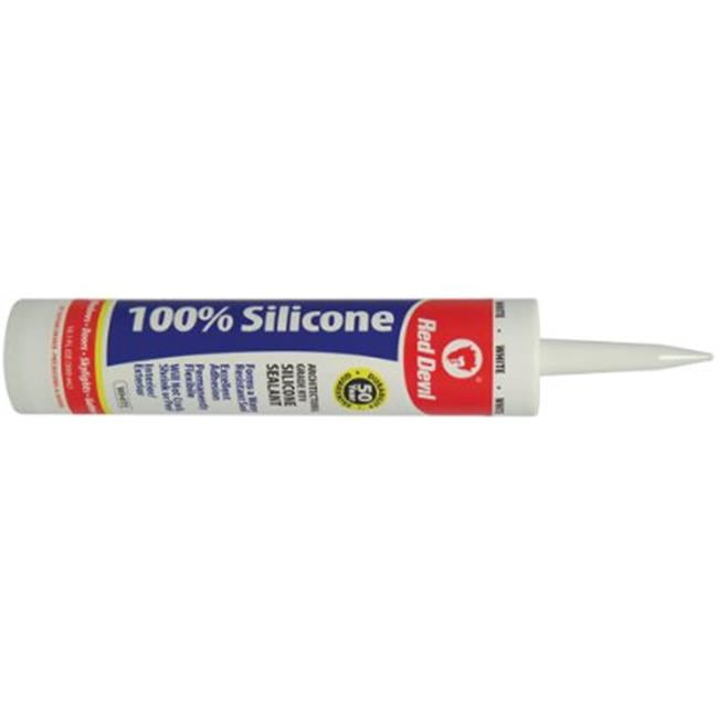 Red Devil 81620 100 Percent Silicone Sealant, Almond - Walmart.com