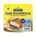 Gorton’s Breaded Fish Sandwich Cut from 100% Whole Fish Fillets (Not ...
