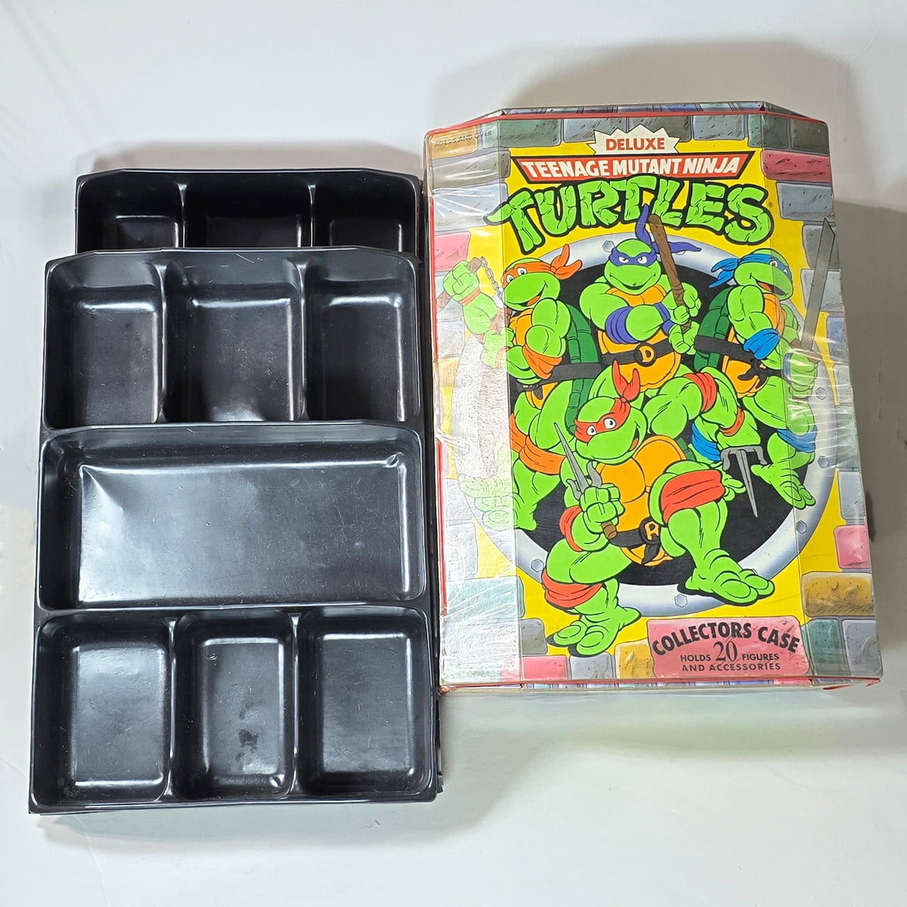 Open Box Vintage 1988 TMNT 20 Figure Collectors Case - Walmart.com