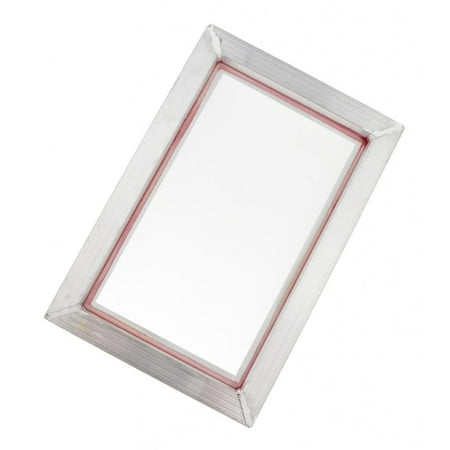 1 Piece Aluminum Silk Screen Frame with 43T White Fiber Mesh for Screen ...