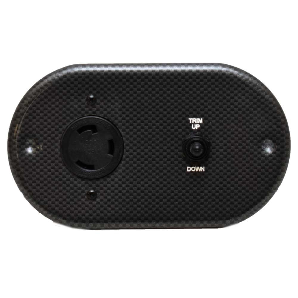 Lowe Boat Trolling Motor Panel J60950-49 | 7 1/8 x 4 1/8 Inch 30A 125V ...