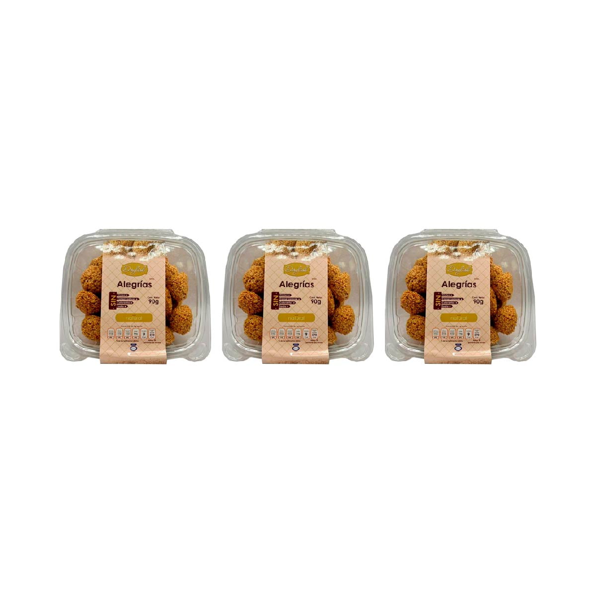 Alegrias sabor Natural Six pack | Bodega Aurrera en línea