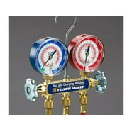 Yellow Jacket 42021 Series 41 Manifold, with 3-1/8' Gauges - Walmart.com
