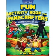 Awesome Minecraft Activity Book: Whimsical Art for Kids, (Paperback ...