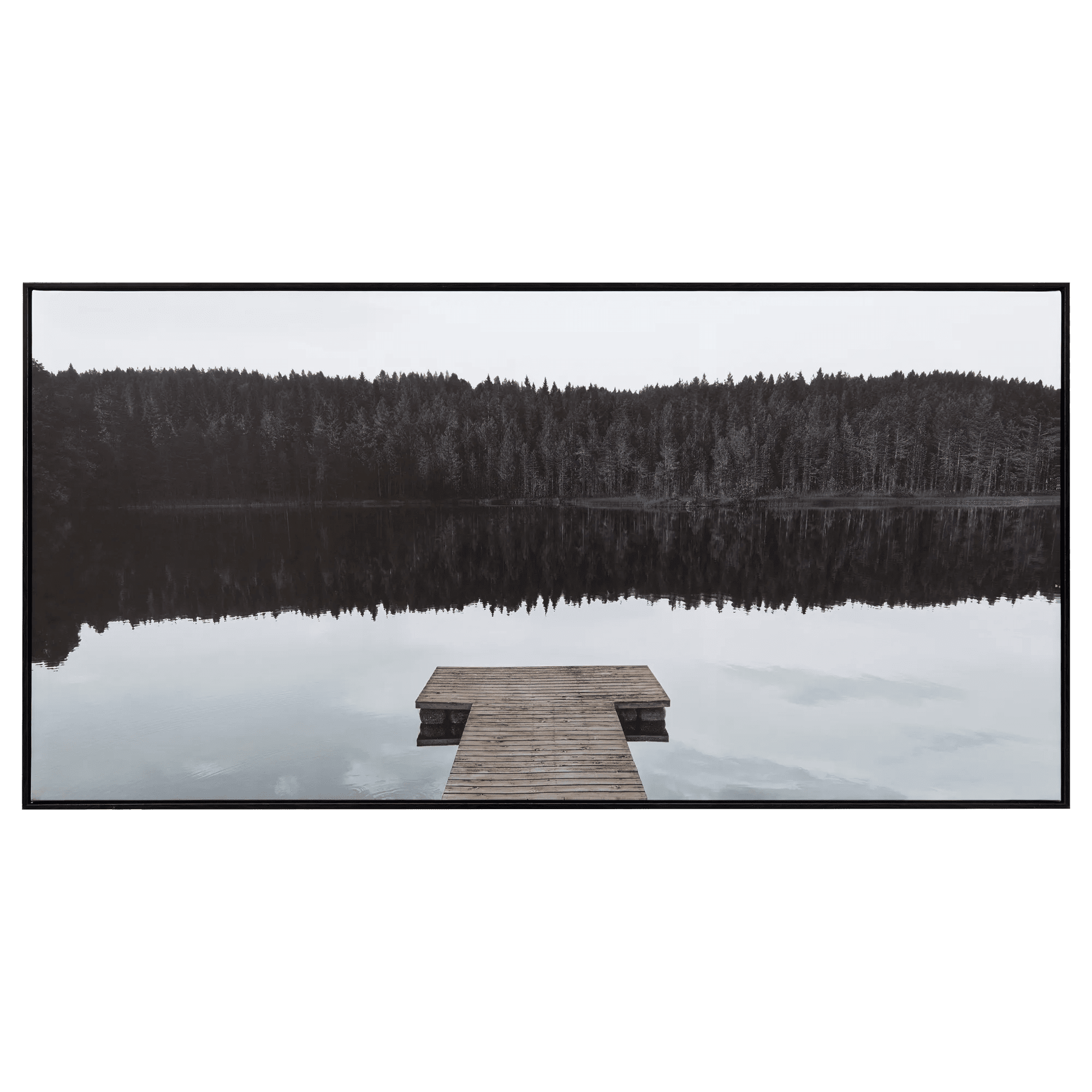 Click here for Bouclair Black & Dark Brown Dock With Mountain Vie... prices
