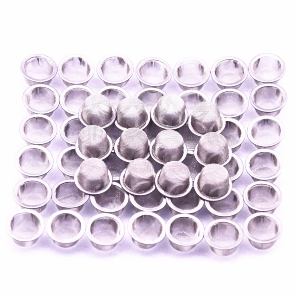 Buy 5pcs 100 Grid Premium Stainless Steel Screen Filters for Crystal ...