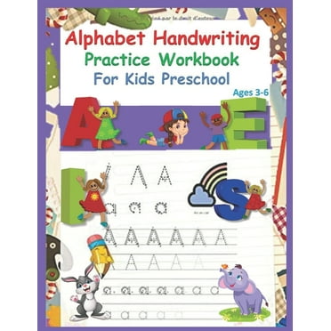 Preschool tracing: trace letters ages 3-5: Preschool writing Workbook ...