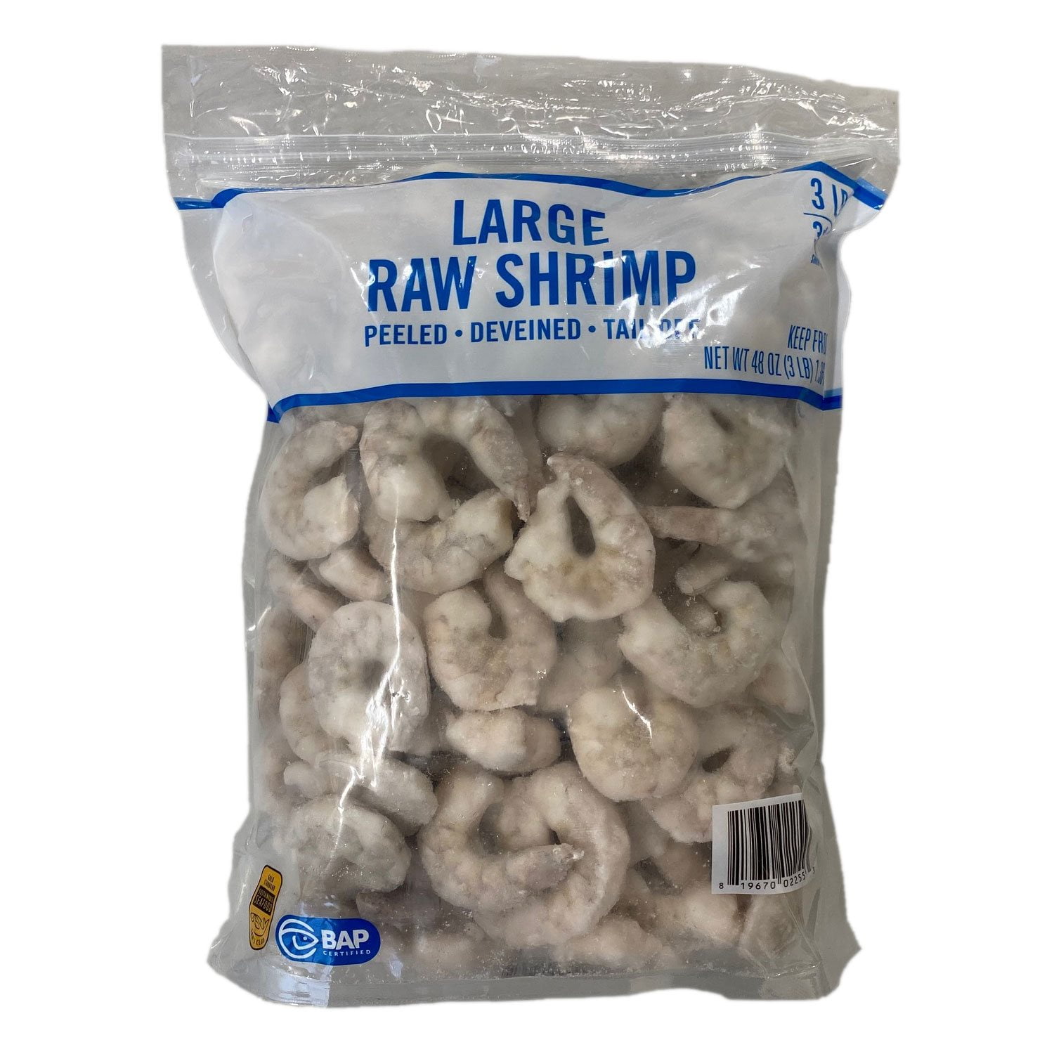 Large Raw Shrimp, Frozen, 3 lbs. - Samsclub.com