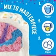 Pillsbury Funfetti Premium Pink & Blue Swirl Cake Mix, 15.25 oz ...