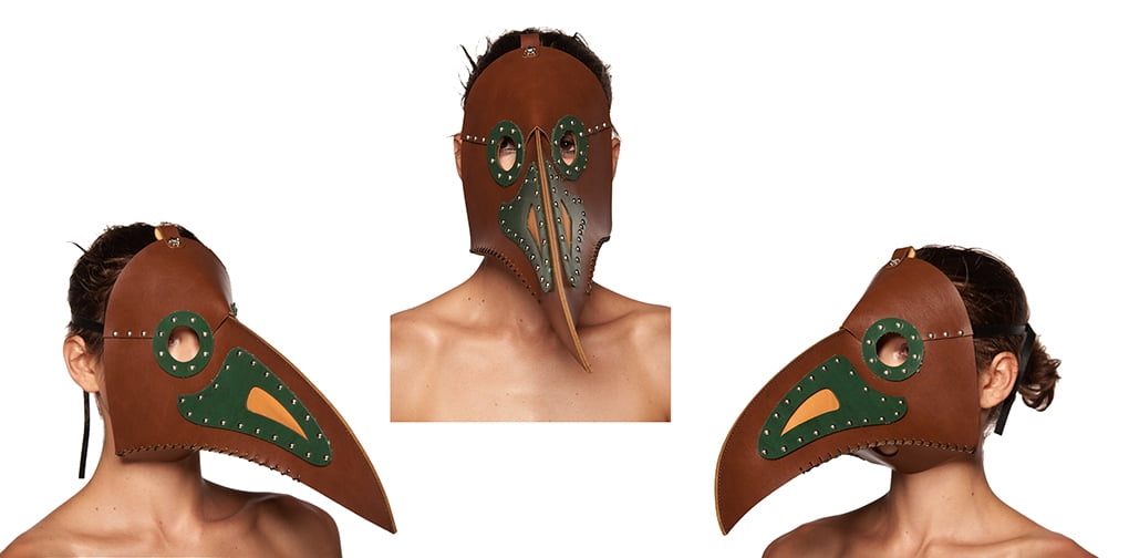 Kayso LTM010BRW Long Birdman Nose Masquerade Mask, Brown - Walmart.com