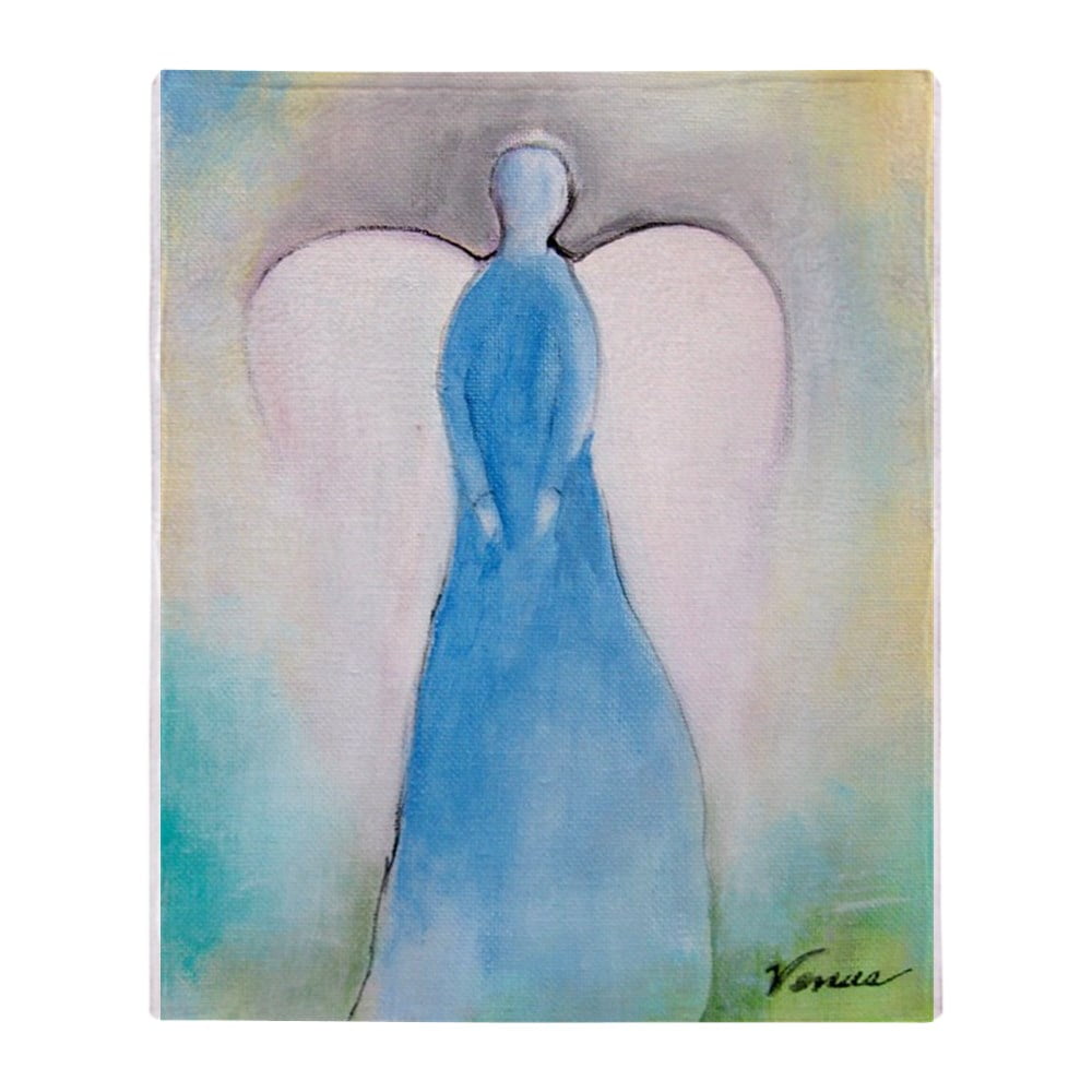 CafePress - GUARDIAN ANGEL Throw Blanket - Soft Fleece Throw Blanket ...