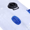 Portable 30 Gallon Camping Water Storage Bladder, Foldable Transparent ...