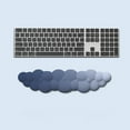 Cloud Shape Wrist Rest Pad Anti-Slip Silicone Base PU and Memory Foam ...