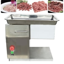 8mm Blade Commercial Fresh Meat Cutting Machine QX Steak Beef Pork ...
