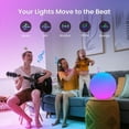 Color Changing Night Light, Lamp with APP and Remote Control, 220 Scene ...