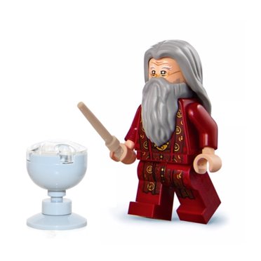 LEGO 2018 Harry Potter MiniFigure - Albus Dumbledore (with Tan Wand ...