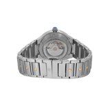 New Movado SE 33mm Steel Gray Dial Two Tone Ladies Automatic Watch ...