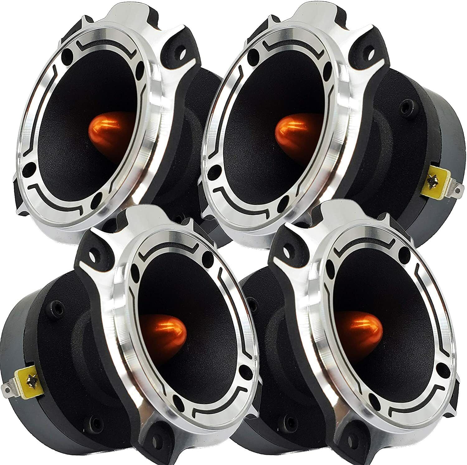 4x Gravity WZ40TW 2400W Heavy Duty Titanium Super Tweeter Loud Speaker ...