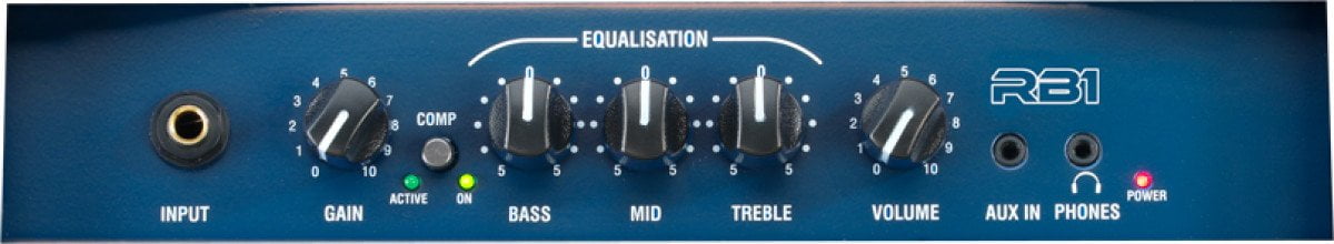 Laney Richter 15 Watt Bass Combo Amplifier w/ Compressor - RB1 ...