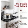 Pure Titanium Saucepan with Lid, 1.5/2/3/4 QT Non-Stick No Coating Pure ...