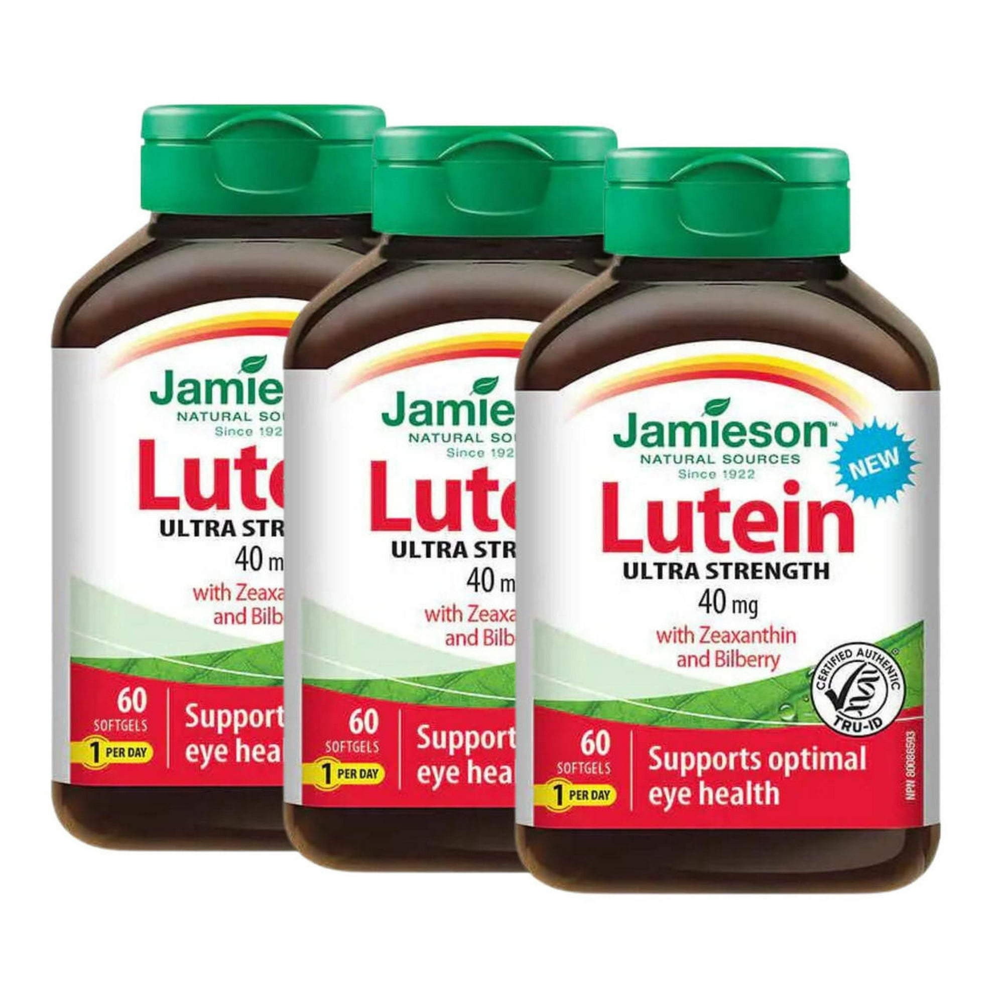 Click here for Jamieson Lutein 40 Mg With Zeaxanthin & Bilberry -... prices