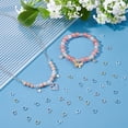 80Pcs 4 Colors 304 Stainless Steel Tube Bails Loop Bails Ring Mixed ...