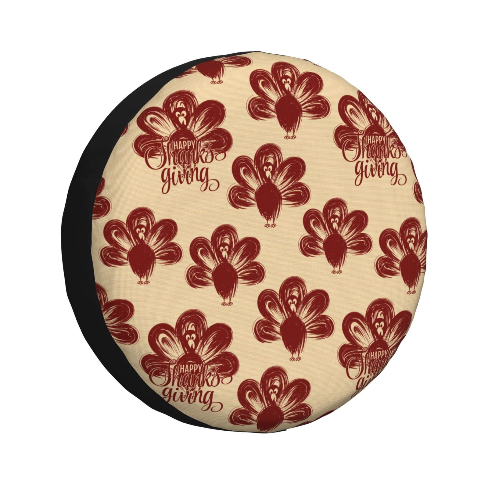 Fotbe Thanksgiving Sketch Turkey Funda de Llanta de Repuesto con ...