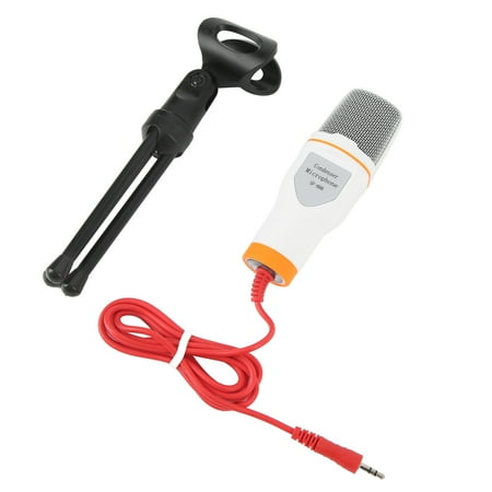 Computer Microphone, 3.5mm Stereo Plug Condenser Microphone Voice ...