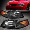 AKKON - Ford Fusion Front Light Assembly, Clear Chrome Headlights ...