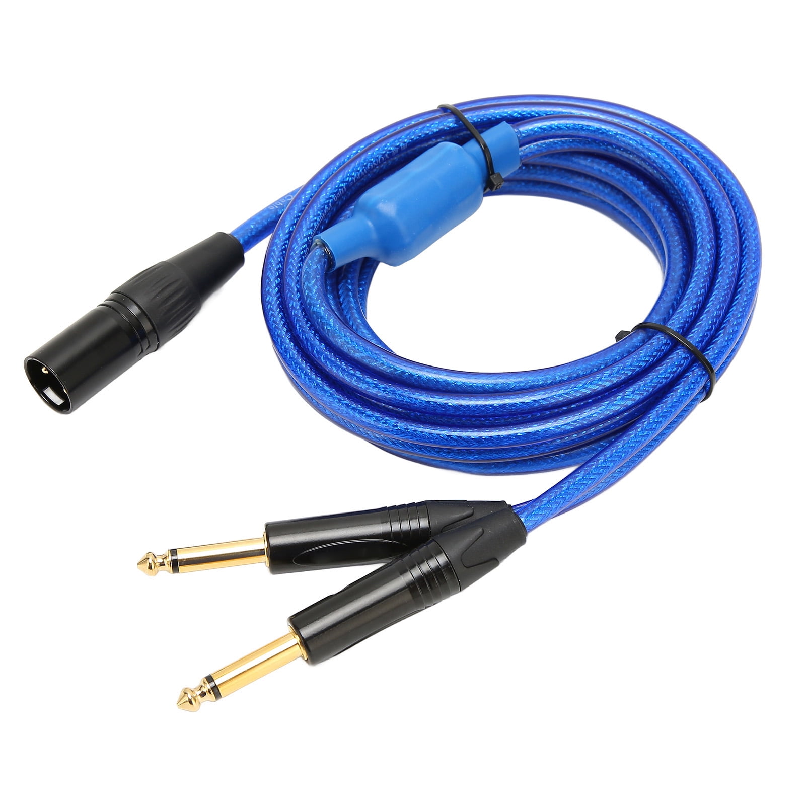 Xlr un cable dual de 1/4 de pulgada, xlr Cable divisor masculino ...