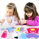HKKYO Fashion Designer Kits for Girls, Unicorn Sewing Kit for Kids, DIY ...