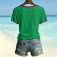 Womens 1776-2026 Shirts Patriotic Crew Neck Short Sleeve Tops Freedom ...