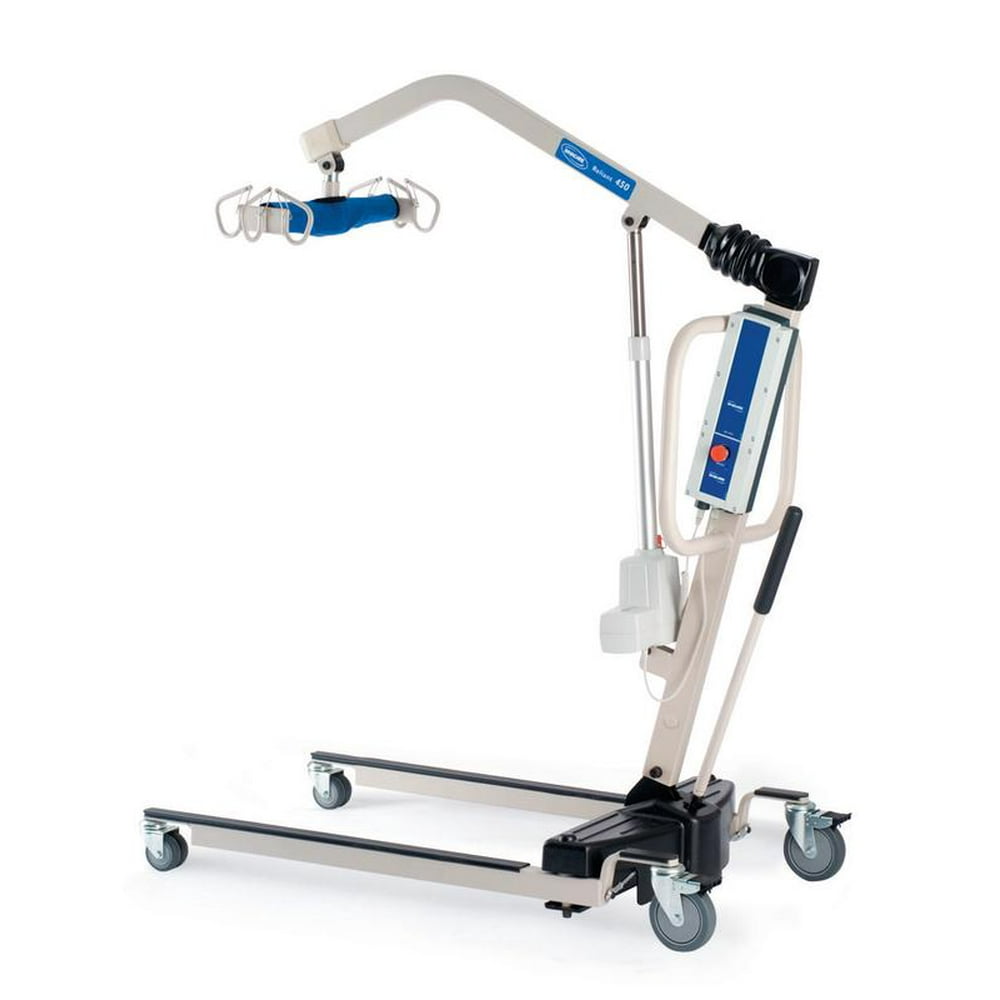 Invacare Reliant Battery-Powered Patient Lift with Manual Low Base, 450 ...