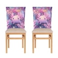 BZSMCE Chair Covers Set Home Decor Seat Back Cover Rainbow Fish ...