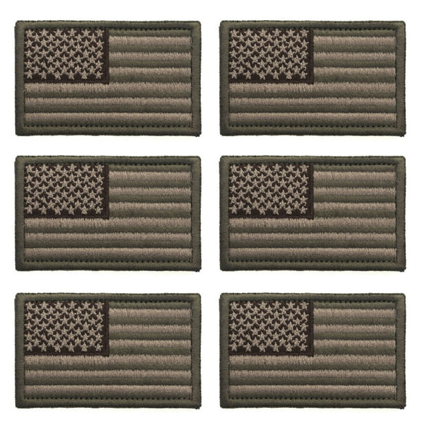 American Flag Patch US Army Military Flag Sew on Patches Embroidered ...