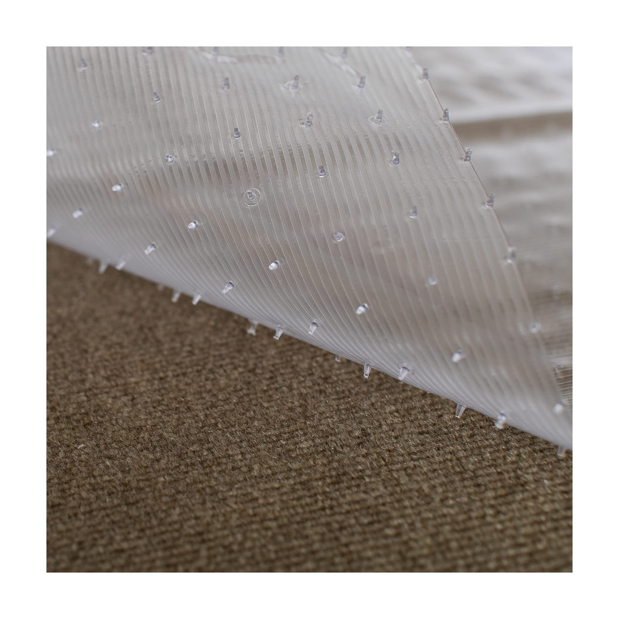 RESILIA Clear Vinyl Plastic Floor Runner/Protector for Low-Pile Carpet ... RESILIA Clear Vinyl Plastic Floor Runner/Protector for Low-Pile Carpet ...
