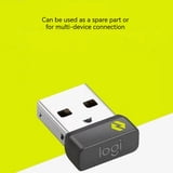 Logi Bolt USB Wireless Receiver And Keyboard Mouse for Logitech ...