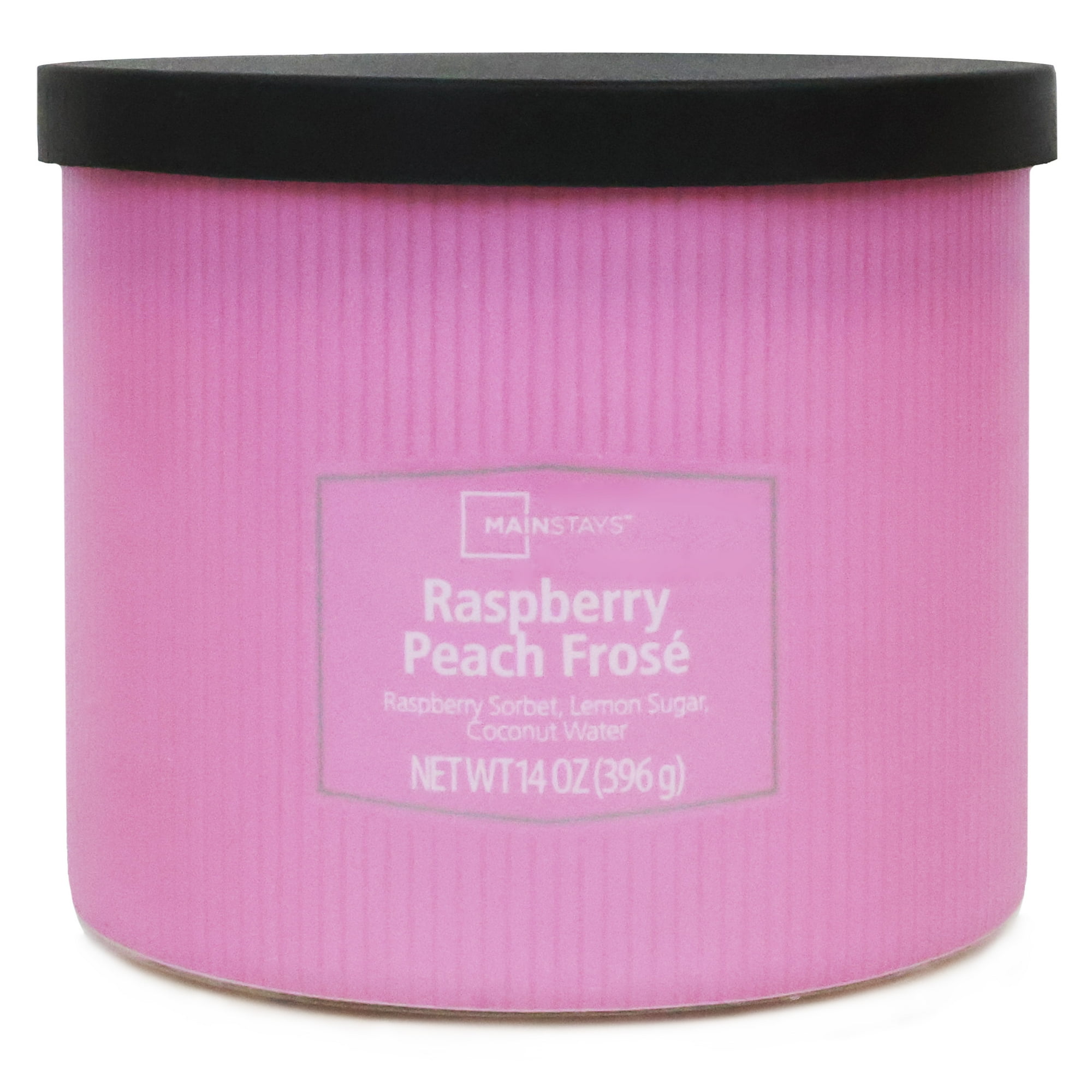 Click here for Mainstays 3-Wick Textured Wrapped Raspberry Peach... prices
