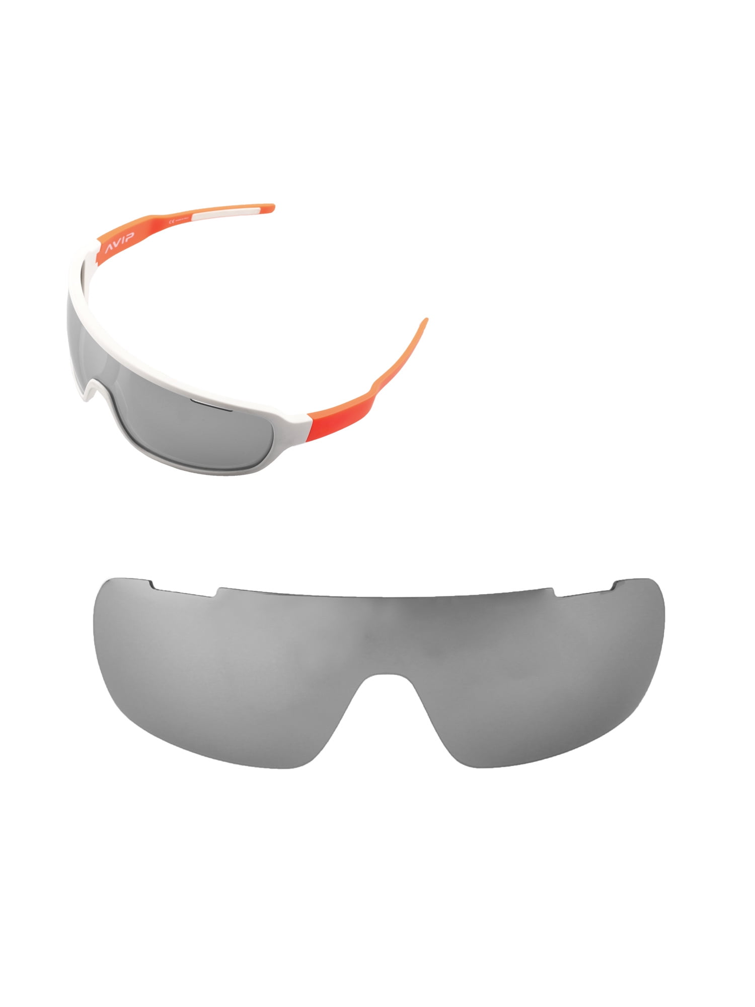 Walleva Titanium Replacement Lenses for POC Blade Sunglasses - Walmart.com