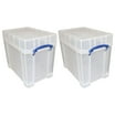 Really Useful Boxes Large Stackable 32 Liters Plastic Storage Box with ...
