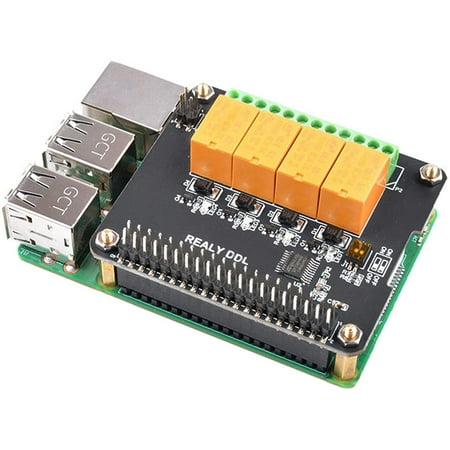 MakerFocus Raspberry Pi Expansion Board 4 Channel Relay Board Module ...