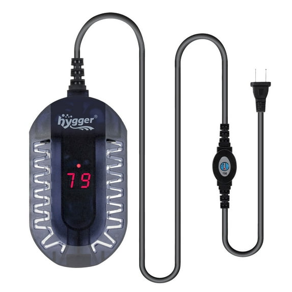 Hygger Submersible Aquarium Heater, 100W Mini Quartz Heating Thermostat ...