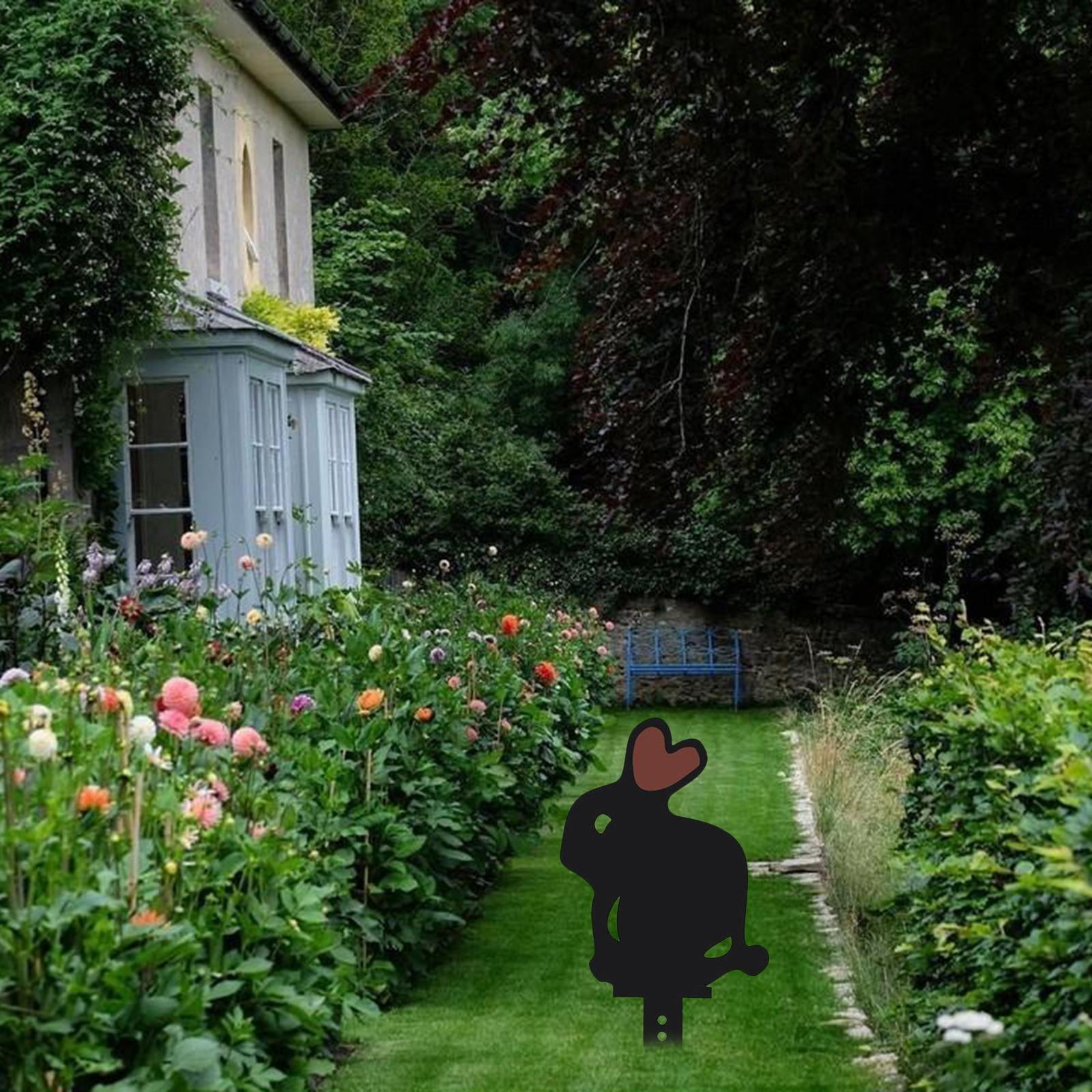 acituna Easter Bunny Yard Sign Easter Outdoor Sign Easter Lawn Sign ...